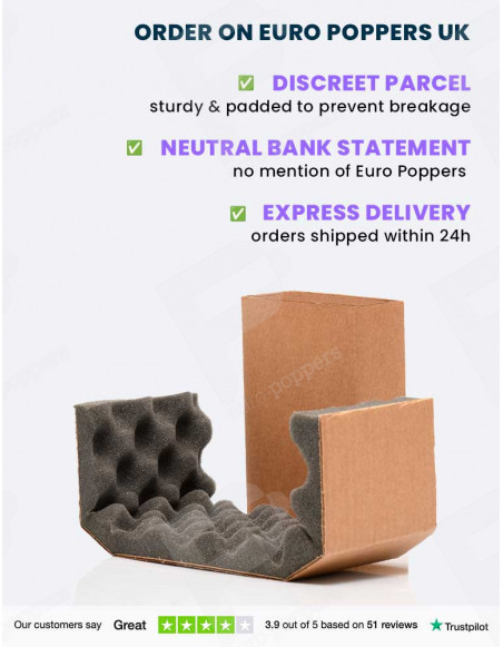 Everest Titanium Poppers | 15ml Amyl Nitrite Poppers