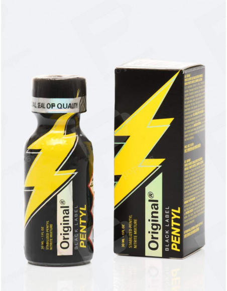 Original Black Label Poppers 30ml - Give Your Nights A Boost