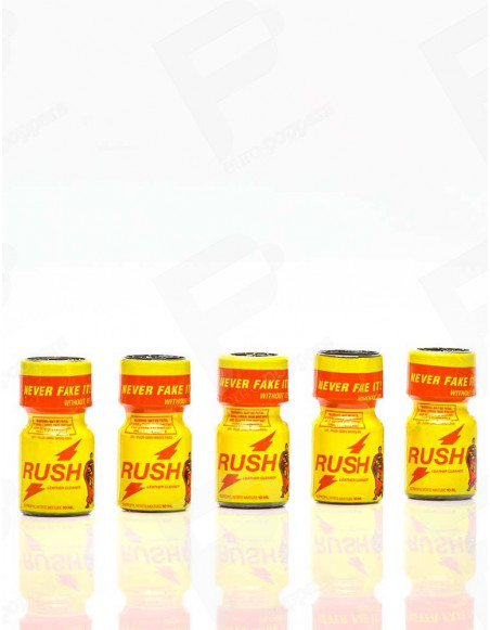 Rush PWD Poppers 10ml - Pack of 5 Bottles At The Best Price