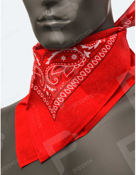 Hanky Code Red Poppers 24ml + Bandana - New Fisting Sensations Await