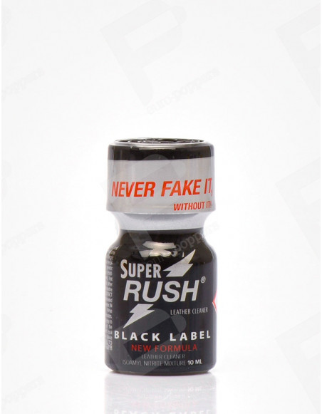 Super Rush Black Label Poppers 10ml - Buy Quality Poppers!