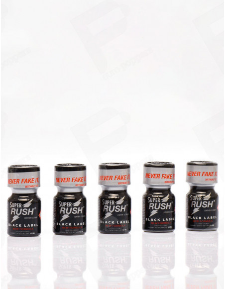 Super Rush Black Label 10ml x5 - Buy Poppers At Low Prices