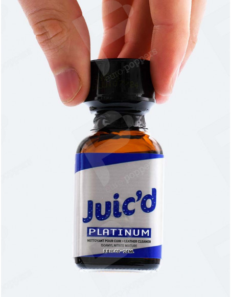 Juic'd Platinum Poppers 24ml Amyl | Stimulating and Powerful